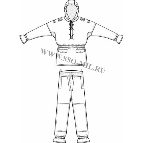 KLMK suit Berezka summer camouflage 111.9$ Camo & BDU suits by SSO (SPOSN)